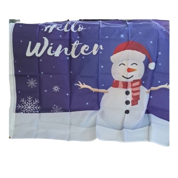 Holiday | Winter Snowman Flag | Poshmark